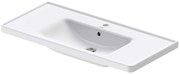 Duravit D-Neo - Umyvadlo 100x48 cm, 1 otvor pro baterii, bílá 2367100000