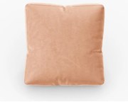 Růžový sametový polštář k modulární pohovce Rome Velvet - Cosmopolitan Design