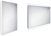 Nimco - Zrcadlo s LED osvětlením, 60x80 cm, hliník ZP 17002