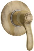 Sapho Kirké - Sprchová baterie pod omítku, s tělesem, bronz KI41B
