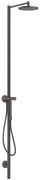 Axor Starck - Sprchový set s baterií, průměr 24 cm, 1 proud, kartáčovaný černý chrom 12670340