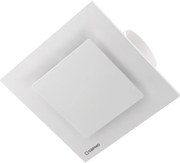 Sapho Sapho, TECTO koupelnový stropní ventilátor axiální, 20 W, potrubí 100mm, bílá, TC201