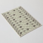 Kuchyňský ručník Veba ZARA Rytmus šedozelená Velikost: 35x50 cm