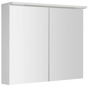 Aqualine Aqualine, KAWA STRIP Galerka s LED osvětlením 80x70x22cm, bílá, WGL80S