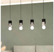 Eglo 99532 - Lustr na lanku LOBATIA 4xE27/40W/230V 99532