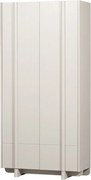 Krémová modulární skříňka z borovicového dřeva 101x210 cm Basu – WOOOD