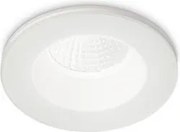 ILUX 252025 LED Stropní zápustné bodové svítidlo Ideal Lux ROOM-65 ROUND WH 252025 8W 800lm 3000K IP65 9,8cm kulaté bílé - IDEALLUX