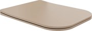 Mexen Teo sedátko pomalu klesající slim, duroplast, cappuccino mat - 39840064