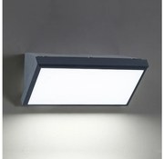 Brilagi - LED Venkovní nástěnné svítidlo TRIANGLE LED/20W/230V antracit IP65