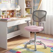 Costway Ergonomická dětská psací židle s nastavitelnou výškou a samosvornými