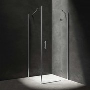 OMNIRES Manhattan - Sprchový kout 90x90 cm, chrom/čiré sklo MH9090CRTR