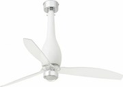 FARO 32001-9 ETERFAN M LED, bílá/transparentní, stropní ventilátor s DC motorem - FARO