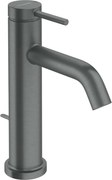 Hansgrohe Tecturis S - Umyvadlová baterie s výpustí, EcoSmart+, kartáčovaný černý chrom 73310340