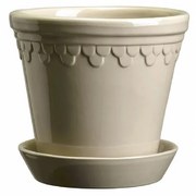 Květináč Kobenhavner glazovaný Sand 16 cm Bergs Potter