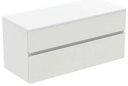 Ideal Standard Finesse - Umyvadlová skříňka, 120x51x56 cm, 2 zásuvky, matná bílá E3431Y1