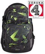 Školní batoh coocazoo PORTER, Lime Flash, certifikát AGR