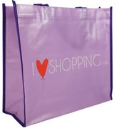 Nákupní taška SHOP & GO 37 cm - více variant Varianta: I love shopping