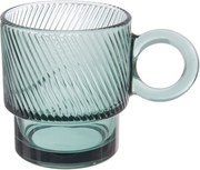Zelený skleněný hrnek 310 ml Verde – Orion