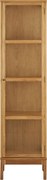 House Nordic Prosklený kabinet ZAMORA 180x47cm dub 3001500