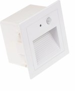 T-LED 106523 LED vestavné svítidlo PIR-LOPEN-W-IP65 bílé