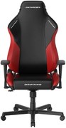 Herní židle DXRacer DRIFTING - umělá kůže, černá / červená