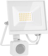 Mexen Luxpro+ LED reflektor s pohybovým senzorem, 20W, neutrální - 4000K, 2200 lm, bílá - L236-020-40-20