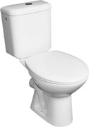 Jika WC Kombi ZETA se splachovacím kruhem, vodorovný odpad, 360 x 645 x 760 mm
