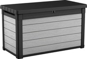 Zahradní úložný box KETER Denali Duotech Deck Box 380 L - 123 x 70,6 x 62 cm - šedý / hnědý