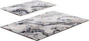 Šedobéžové koupelnové předložky v sadě 2 ks 60x100 cm CT – Foutastic