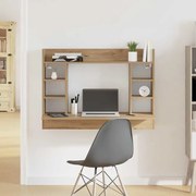 vidaXL Nástěnný stolek dub artisan 105 x 48 x 75 cm Kompozitní dřevo [869193]