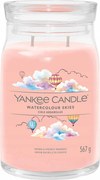 Yankee Candle vonná svíčka Signature ve skle velká Watercolour Skies 567g