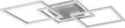 Trio Leuchten TRAIL LED stropní svítidlo stříbrné, 3550 lm, 31 W