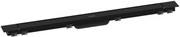 Hansgrohe RainDrain Match Plus - Sprchový žlab 90 cm, s roštem, matná černá 56216670
