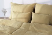 Celoroční mušelínové povlečení Sand - GOTS Velikost: 140 x 200 + 70 x 90