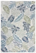 Zeleno-modrý vnitřní a venkovní koberec 120x170 cm Bella Leaf – Flair Rugs