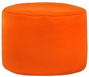 Taburetka Cilindro oranžová ekokůže