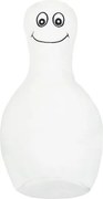Bellatex Tvarovaný polštářek 45x25 cm Kuželka Bílá
