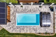 Přelivový bazén QBIG BENEFIT 4 x 8 x 1,2 m - Bílý