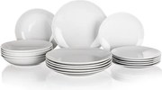 Porcelánová jídelní sada talířů MARION 18 ks