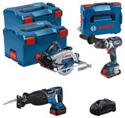 Bosch Nářadí - 10dílná sada AKU nářadí, baterií a nabíječky 0615990N38