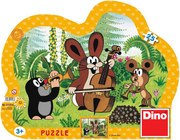 DINO Hra Puzzle Krtek muzikant (Krteček) 25 dílků v krabici dn311336