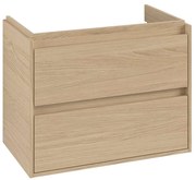 Villeroy & Boch Skyla - Umyvadlová skříňka, 77x60x44 cm, 2 zásuvky, Nordic Oak C79700VJ