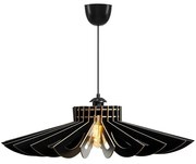 Černé závěsné svítidlo ø 68 cm – Opviq lights