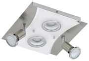 Briloner 3582-042 - LED Stropní svítidlo RIPOSO 2xLED/5W/230V + 2xGU10/3W