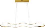 Toolight Toolight, LED stropní osvětlení 100cm, 24W, 3000K, LHJ028-CP, zlatá, OSW-60018