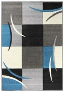 Oriental Weavers, Kusový koberec Portland 3064 AL1 Z, 67x120, modrá, chodba / předsíň