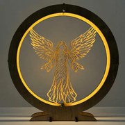LED lampa Anděl světla – dekorace s teplým LED podsvícením| SENTOP LED0589