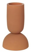 Skleněná váza Dual Vase Ocher 16,8 cm Kristina Dam Studio