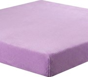 Napínací prostěradlo mikroplyš fialové