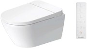 Duravit SensoWash D-Neo - Elektronický bidet s keramikou, závěsný, HygieneGlaze, Rimless, SoftClose, bílá 654000012004300